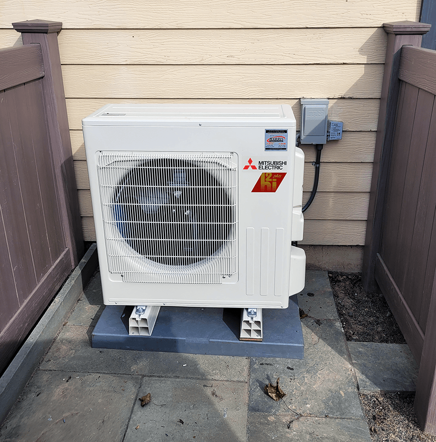 Exterior AC Mini Splits Gallery | Harris Comfort